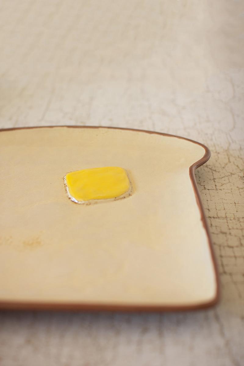 ceramic toast platter